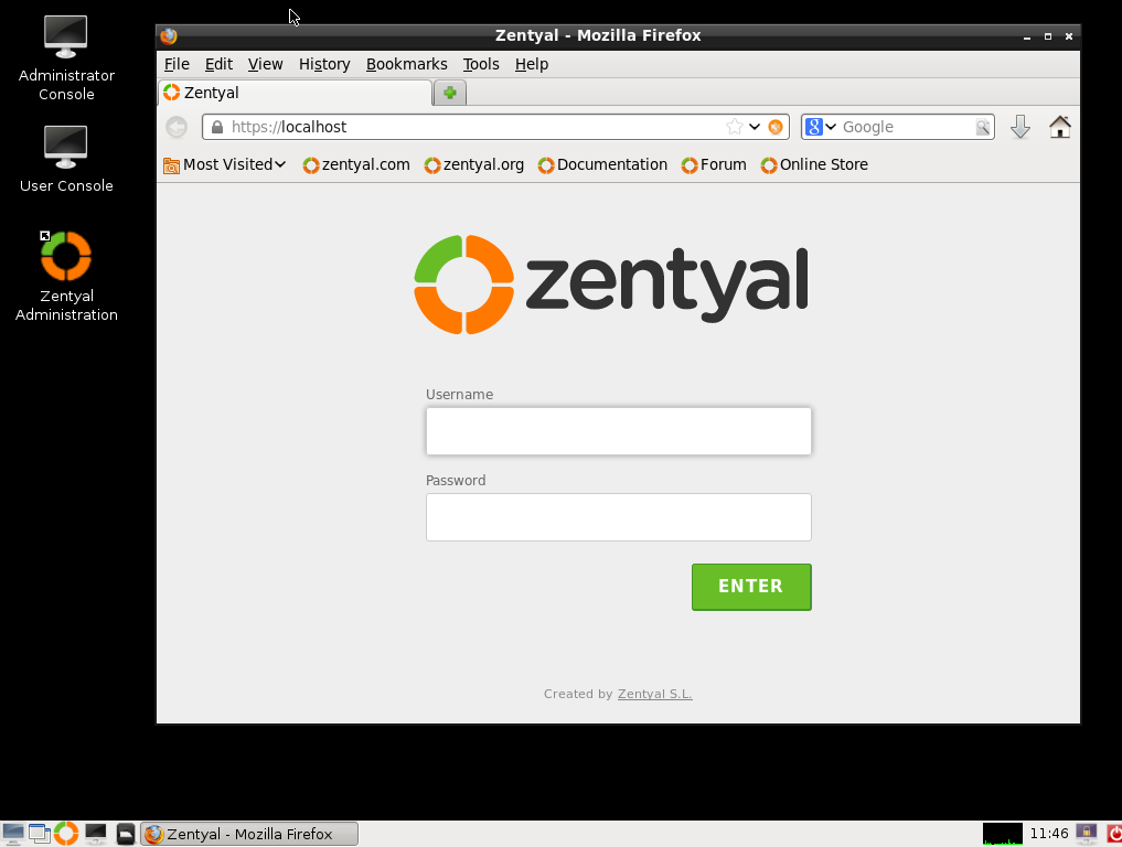 Installation — Zentyal 3.4 Documentation